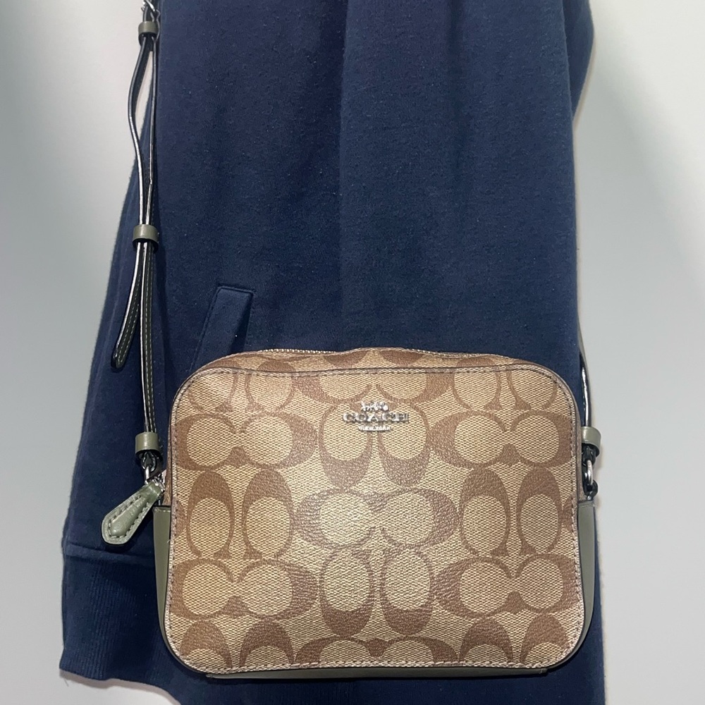 Coach Mini Camera Bag Crossbody - Gem